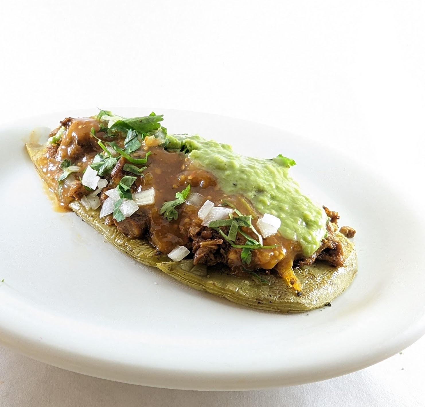 Nopal Asado Pollo | Tacos Chukis